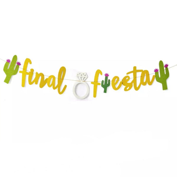 Final fiesta banner with ring - Planet Bachelorette
